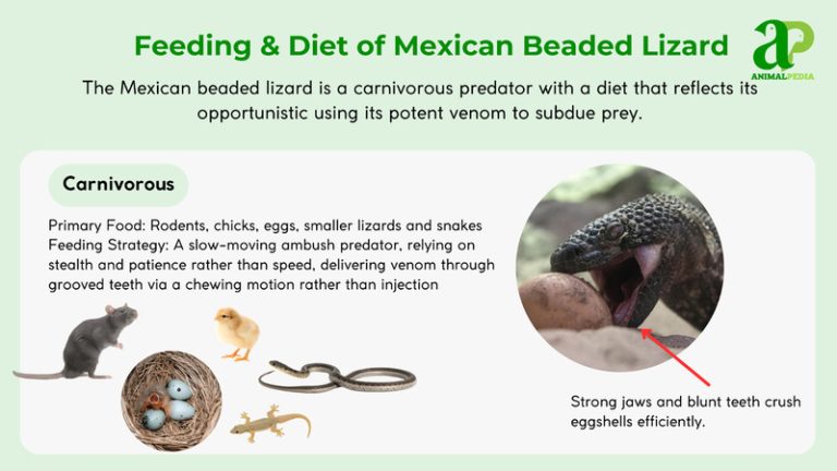Mexican Beaded Lizard: Appearance, Habitat & Behavior