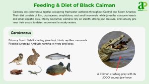 Black Caiman: The Majestic Predator, Diet, Habitat & Conservation