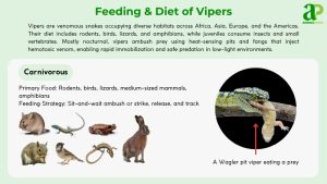 Vipers: Venomous Snakes, Habitat, Behavior & Conservation